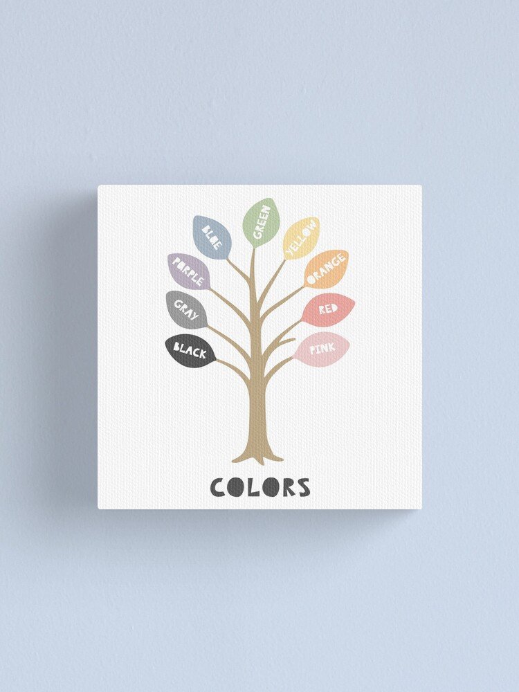 Color Tree Wall Art for Kids | LumoTale